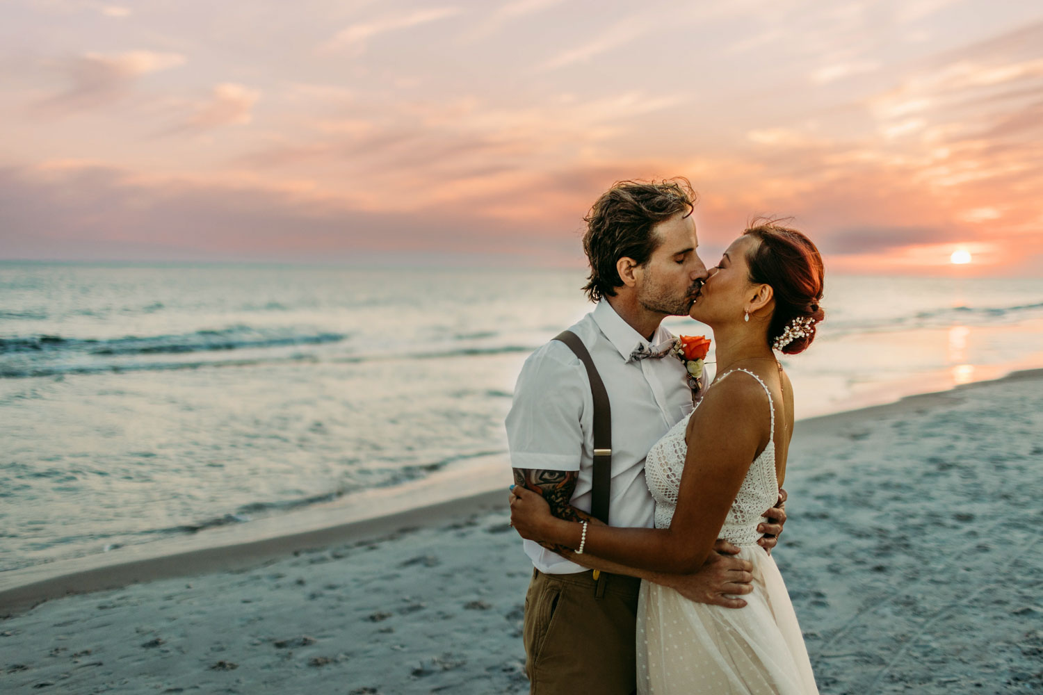 Oak Island Wedding Photographer | Susan & Forrest